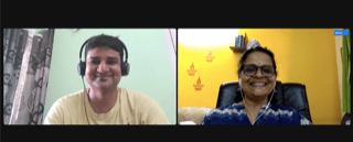 » With Alpesh, Atos, Pune