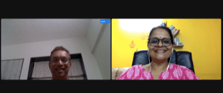 » With Ranjeet, Atos, Pune